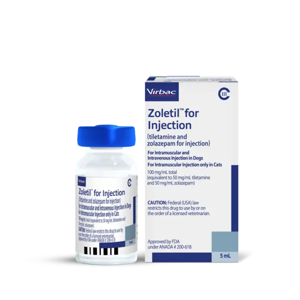 Zoletil™ (tiletamine HCI and zolazepam